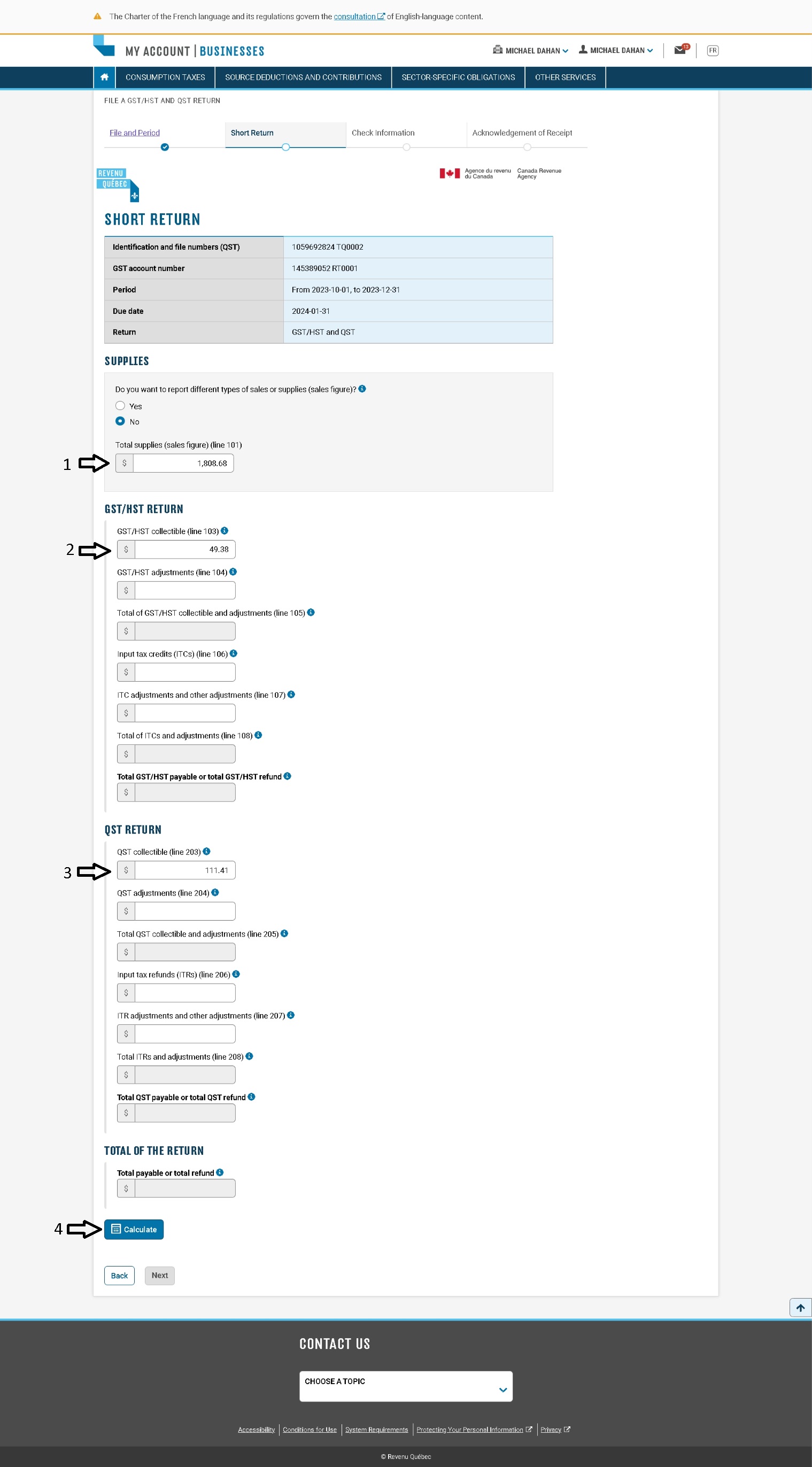 MD Taxes - GST/QST report for Uber drivers - Montreal’s Income Tax ...